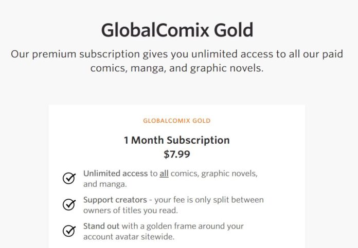 GlobalComix Launches Digital Comics Subscription and SuperFan Program ...