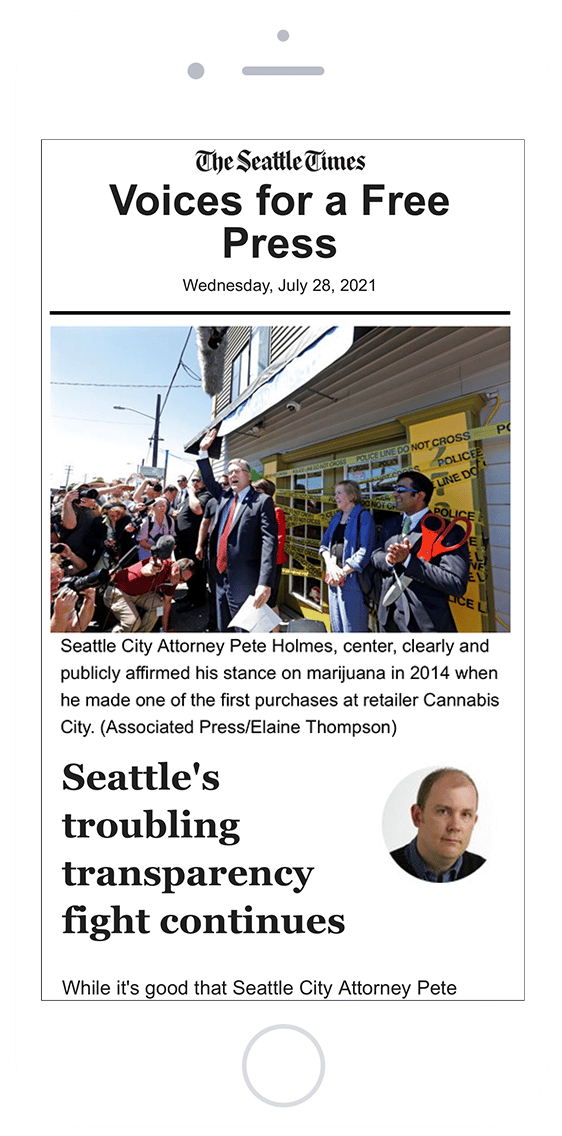 The Seattle Times Launches ‘Save the Free Press’ Website - Subscription ...